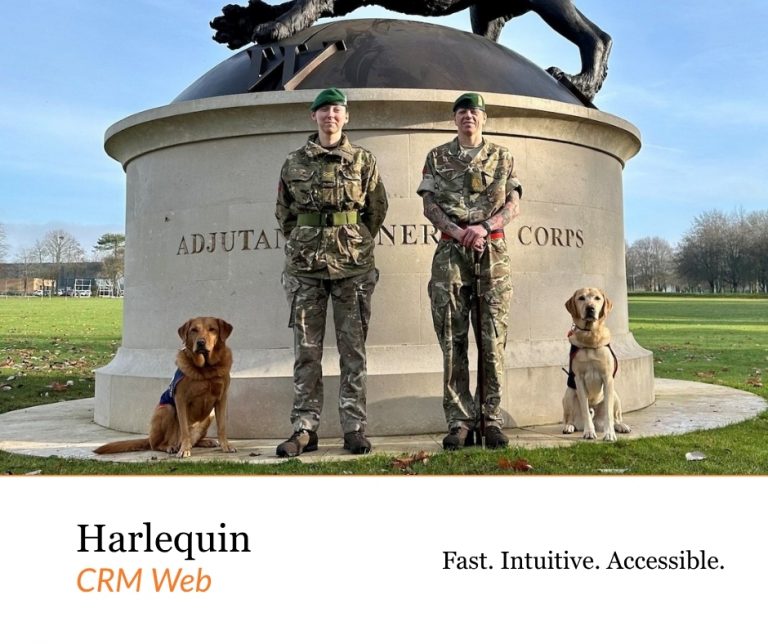 Harlequin CRM Web gets the paw of approval by Hounds for Heroes - Harlequin Software Ltd